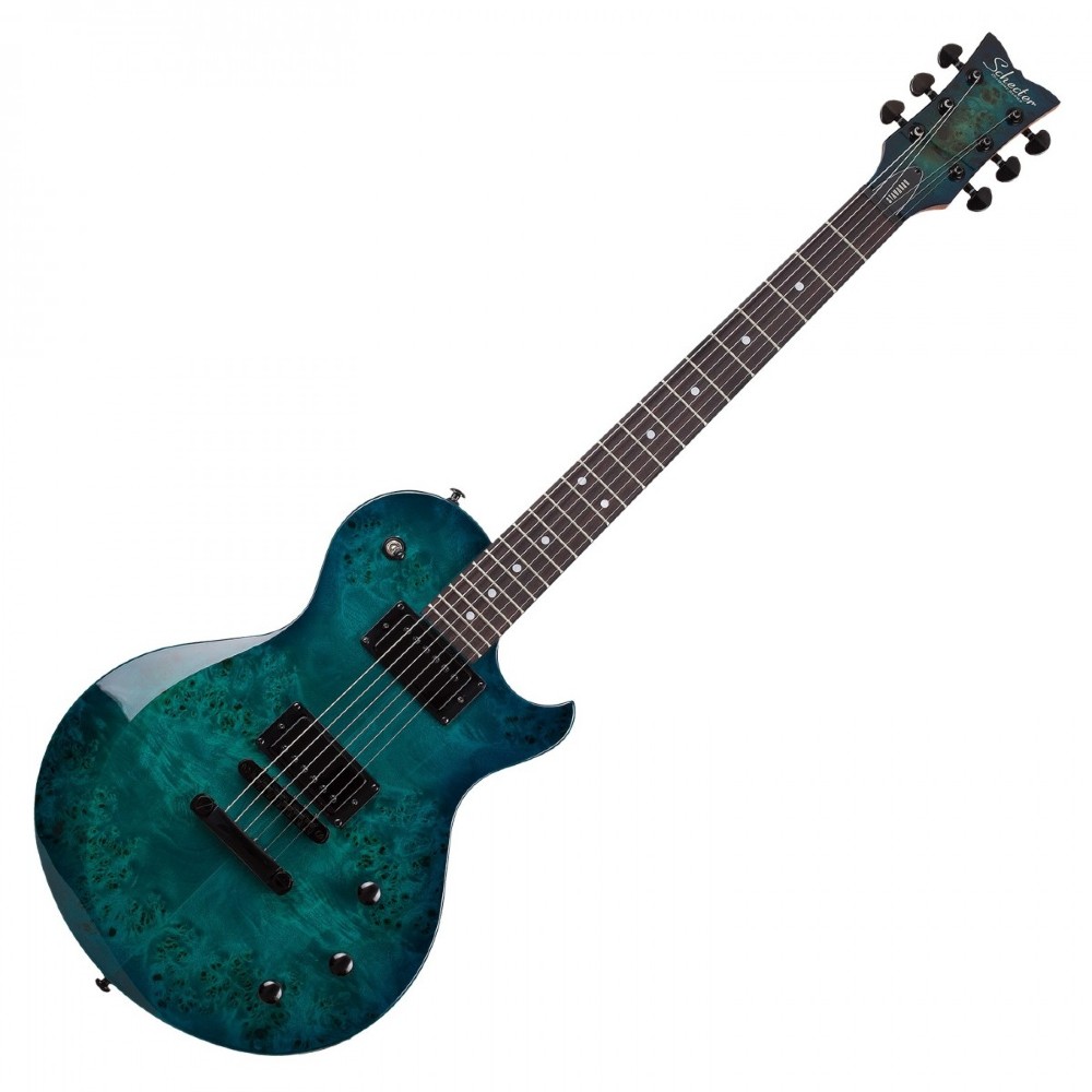 Schecter SOLO-II Ocean Blue Burst električna gitara 3959