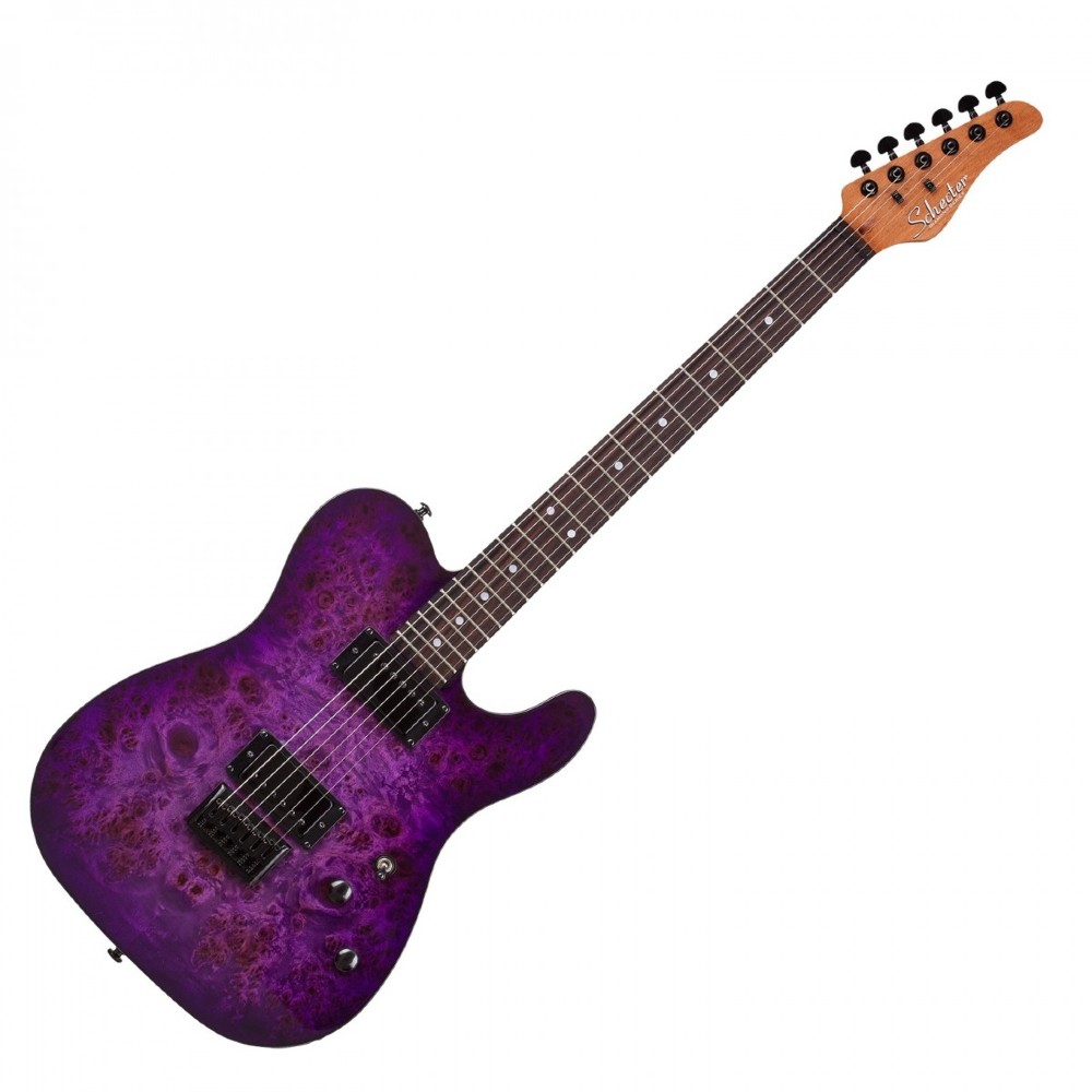 Schecter PT Purple Burst Burl električna gitara 3956