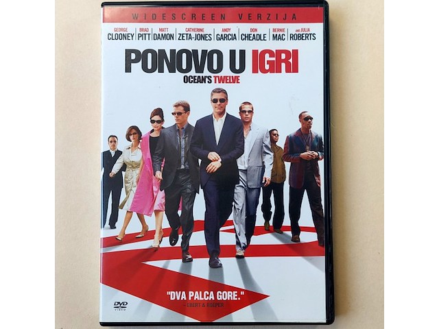 Ocean`s Twelve [Ponovo U Igri] DVD