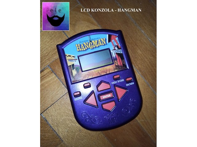 LCD konzola - Hangman Hasbro 2002. - TOP PONUDA