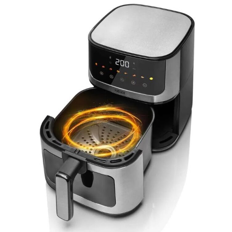 HAEGER AF-D47.005A FRITEZA NA TOPAO VAZDUH DIGITALNA 4,7 L