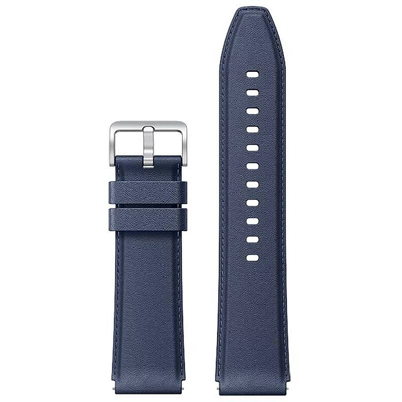 Xiaomi Mi Watch S1 Strap (Leather) Blue