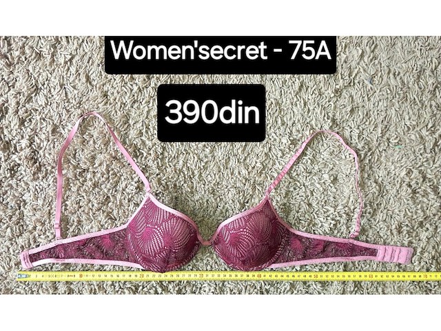 Women`secret grudnjak brushalter crveni 75A