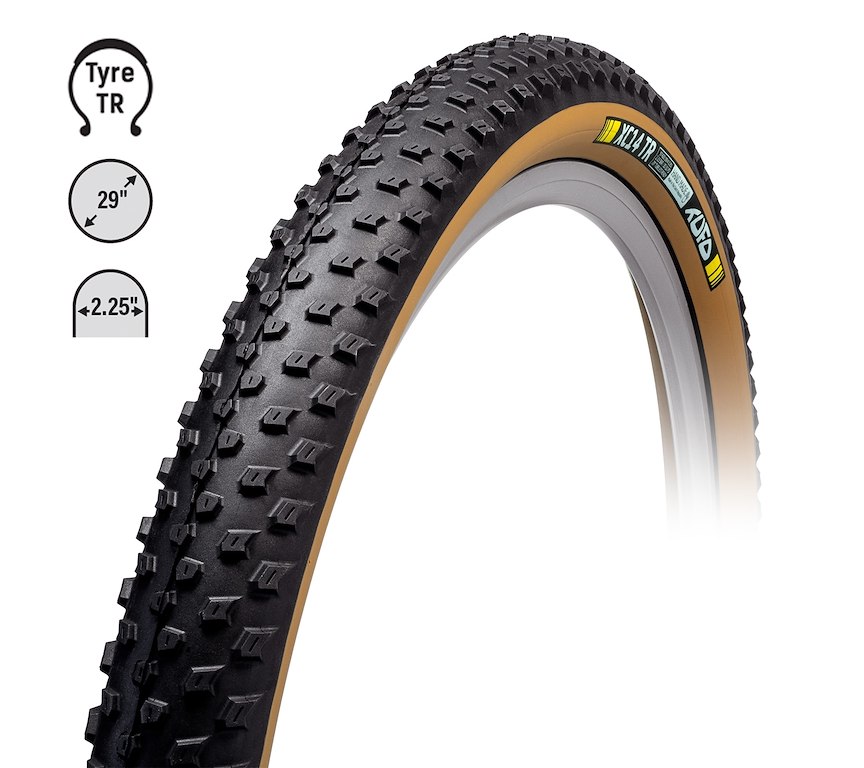 *Guma TUFO XC14 TR 29 "x 2,25, kevlar, tubeless, bež