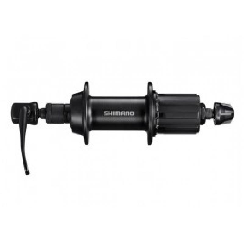 *NABLA ZADNJA SHIMANO TOURNEY FH-TX5008-QR, 36H, 8/9 BRZINA, OLD 135MM, AXLE 146MM, QR 166MM BLACK, BLACK, IND.PACK