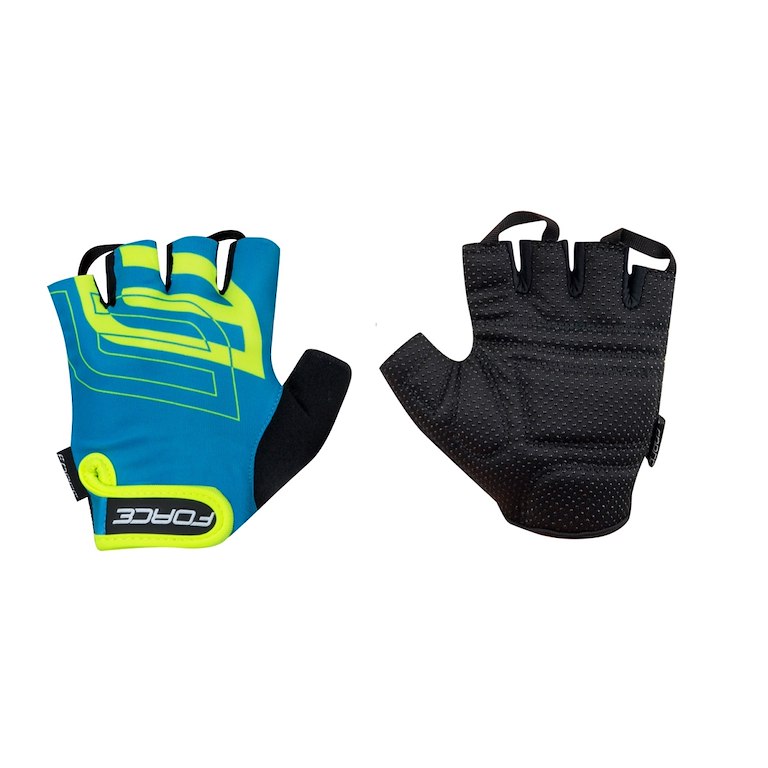 RUKAVICE SPORT PLAVO FLUO M