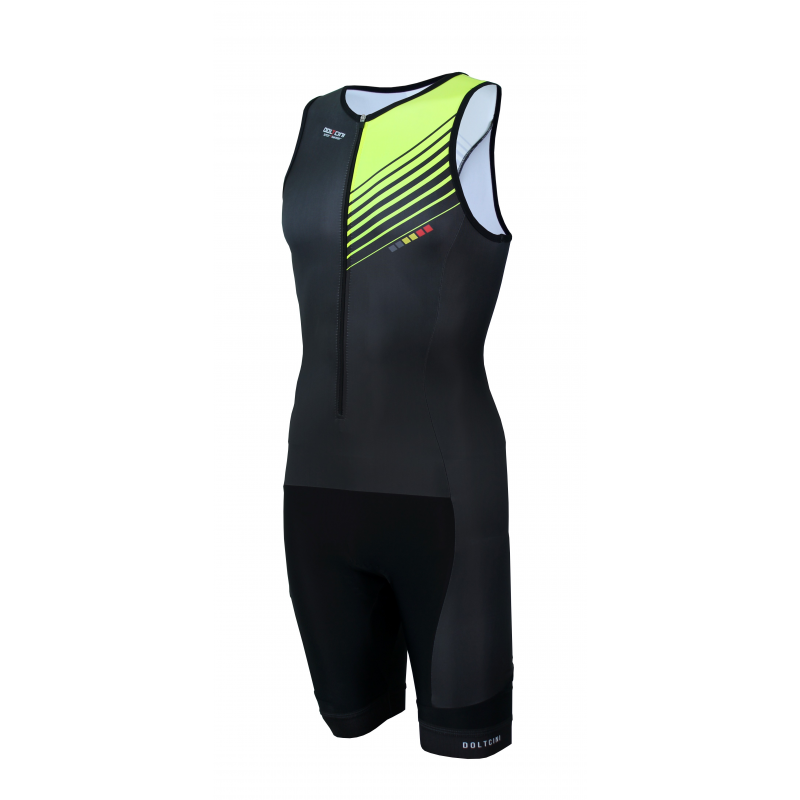 *Kombinezon za triatlon Doltcini PRO - FORZA fluo (L)