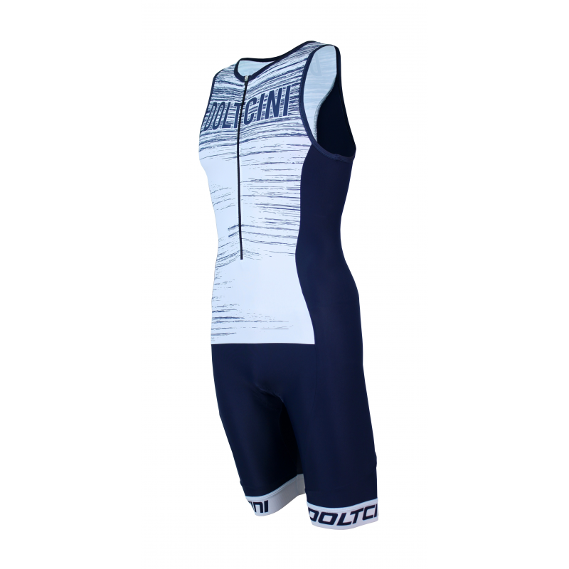 *Kombinezon za triatlon Doltcini PRO -NOVA WHITE/NAVY (L)