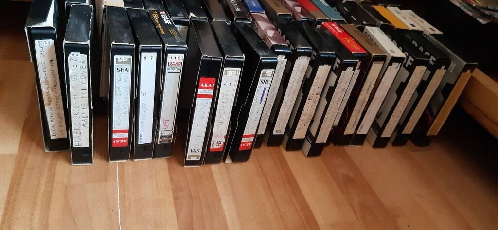 Snimljene vhs kasete 200din komad