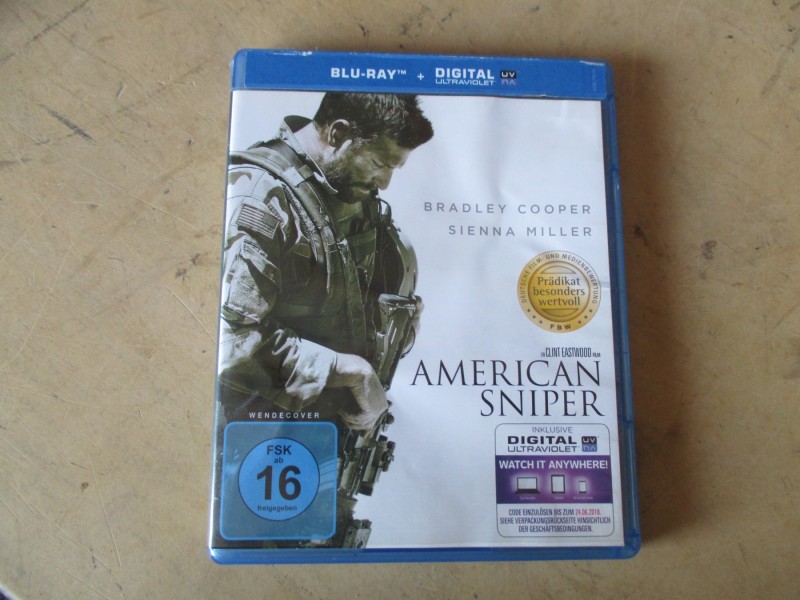 Blu-Ray film AMERICAN SNIPER