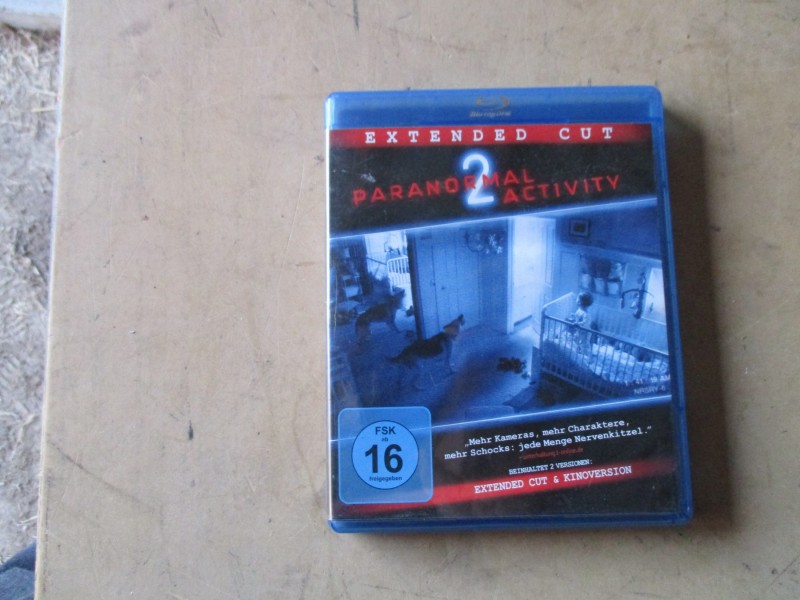 Blu-Ray film PARANORMAL ACTIVITY 2