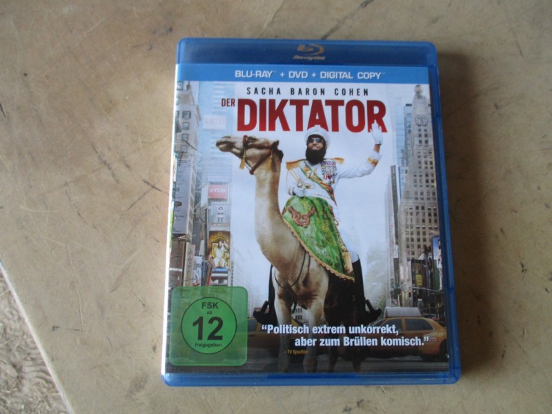 Blu-Ray film DIKTATOR-2 diska