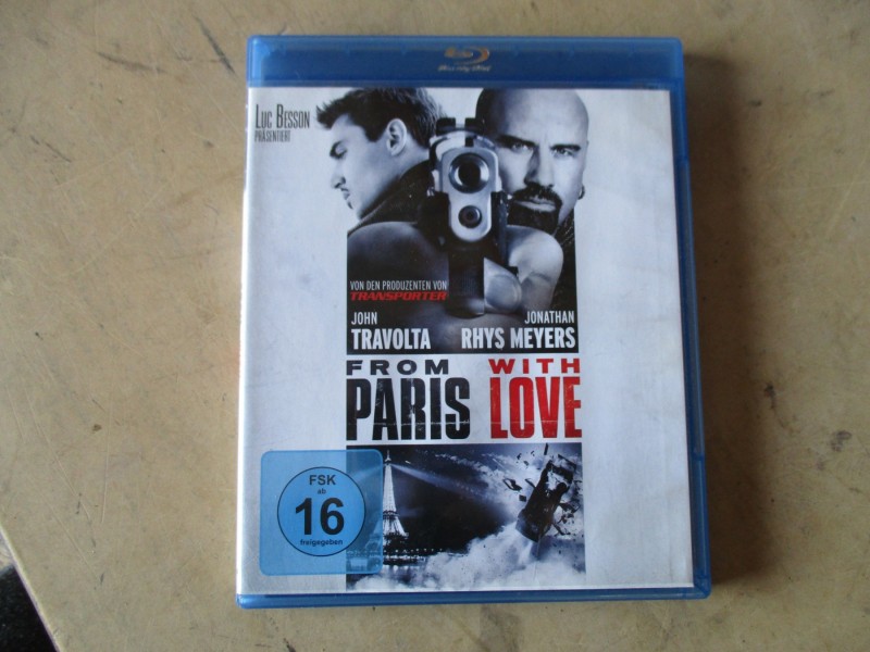 Blu-Ray film FROM PARIS WITH LOVE