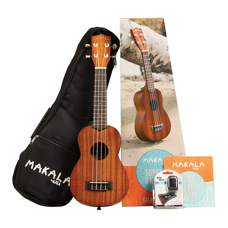 Kala Makala Pack Soprano Ukulele