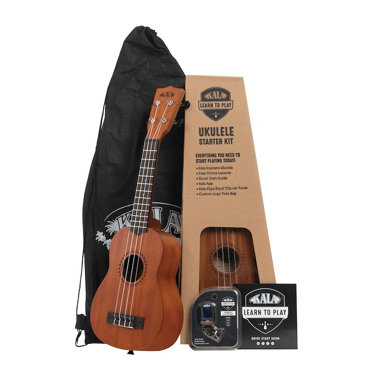 Kala Learn To Play Soprano Ukulele Starter Kit