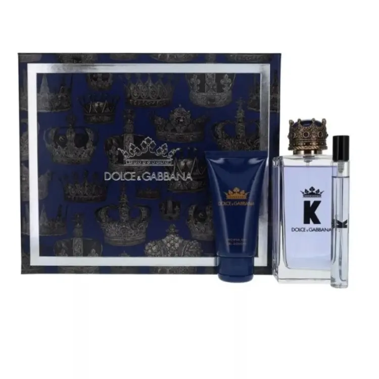 Dolce & Gabbana Men Set EDT 100ml + EDT 10ml + Gel za Tuširanje 50ml