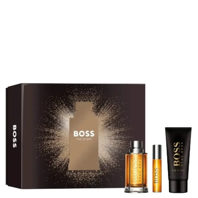 Hugo Boss The Scent for Him set (EDT 100 ml + EDT 10 ml + gel za tuširanje 100 ml)