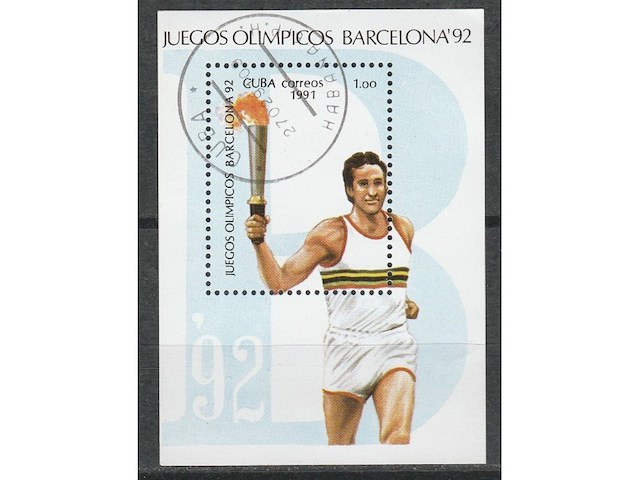 Cuba - Summer Olympic Games Barcelona 1992- CTO