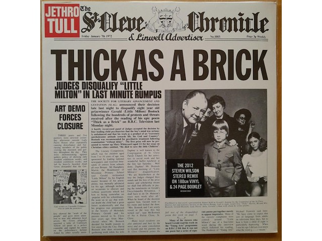 Jethro Tull – Thick As A Brick EUROPE 2015