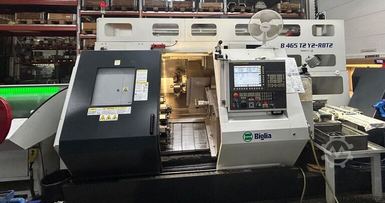 CNC okretni centar
BIGLIA B 465 T2Y2 RBT2