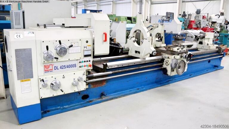 Lathe-conventional-electronic
KNUTH DL 425/4000 S