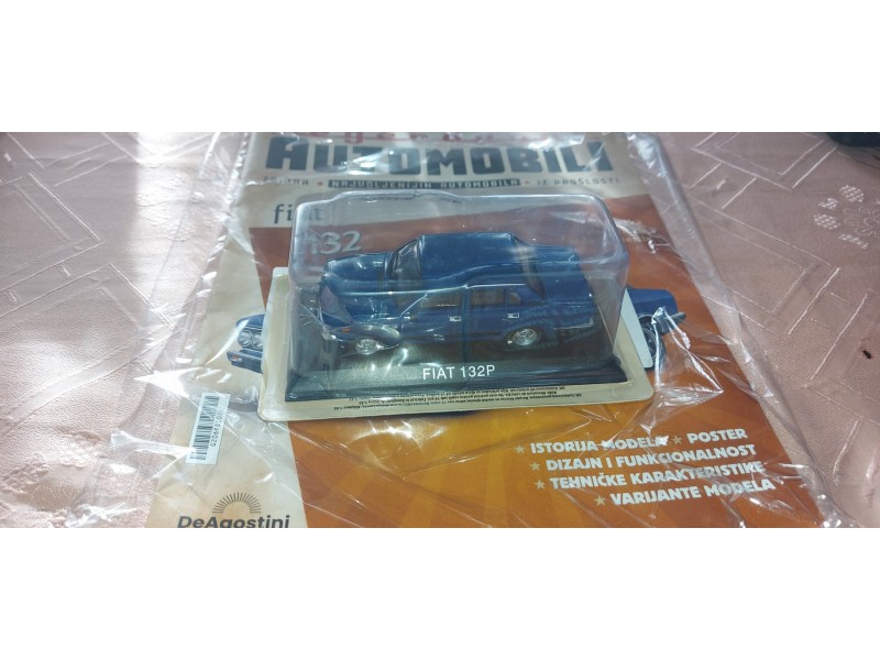 Legendarni Automobili Br.25 Fiat 132P 1/43