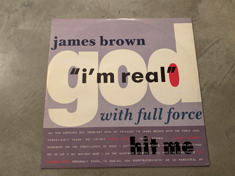 Maxi-Single - James Brown - I’m Real