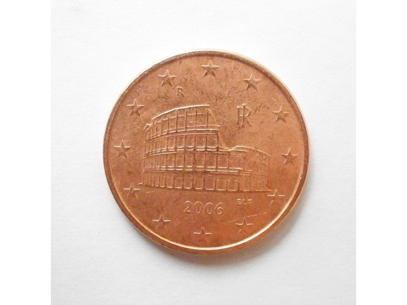 Italija 5 euro centa 2006