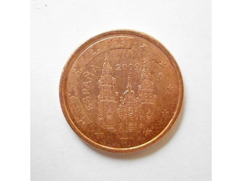 Španija 5 euro centa 2009