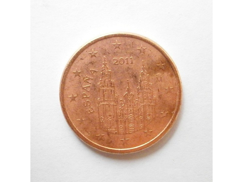 Španija 5 euro centa 2011