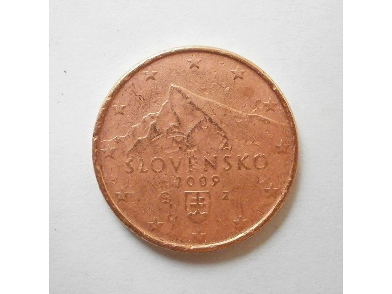 Slovačka 5 euro centa 2009