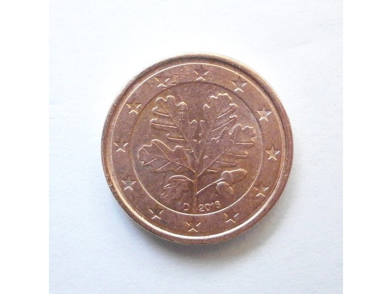 Nemačka 1 euro cent 2016