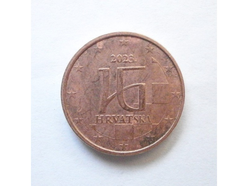 Hrvatska 1 euro cent 2023