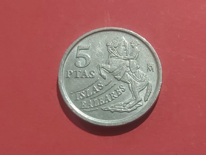 Španija - 5 pesetas 1997 god Balearska ostrva