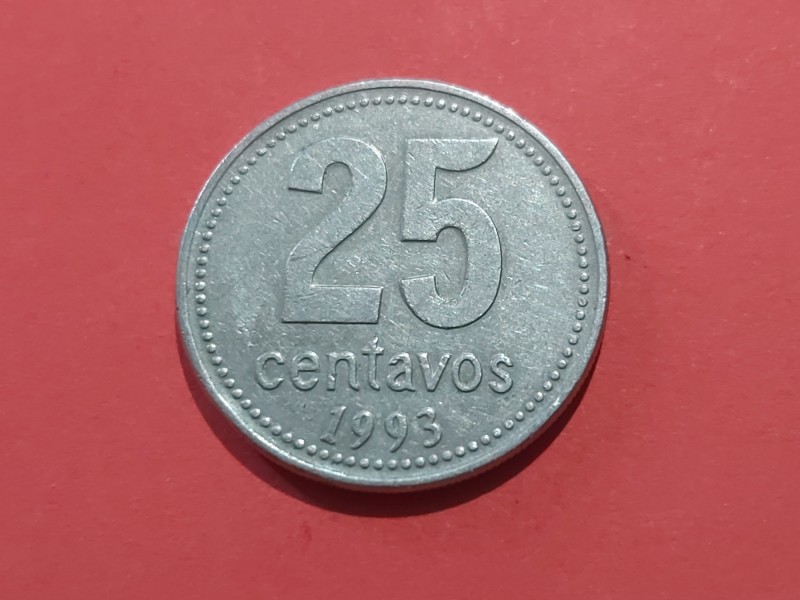 Argentina - 25 centavos 1993 god