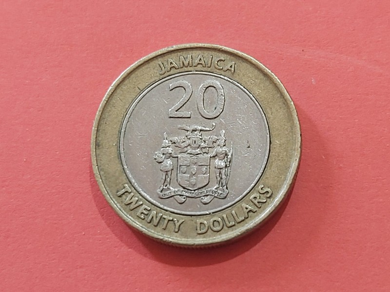 Jamaica - 20 dollars 2001 god