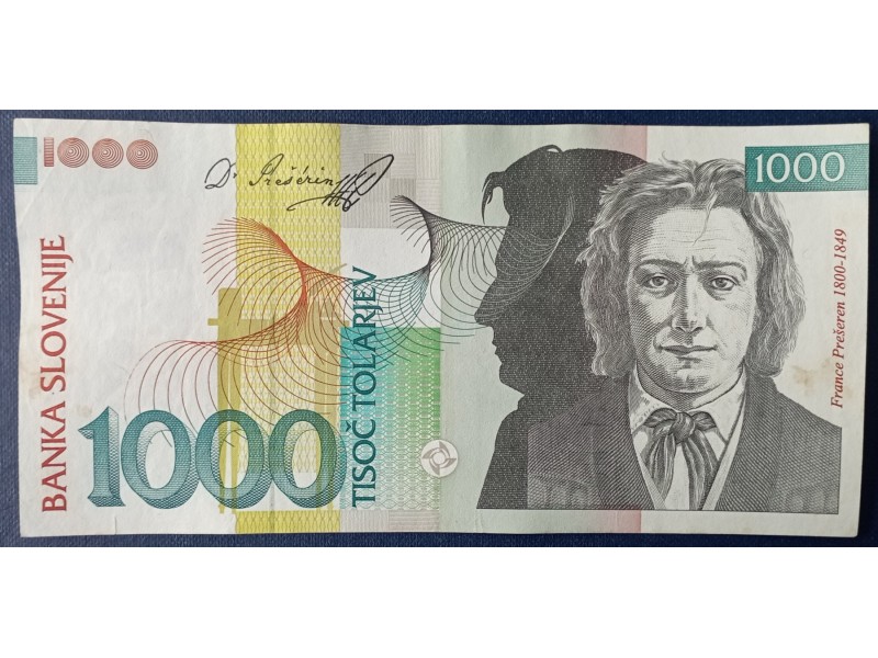 Slovenija - 1000 tolara - 1993