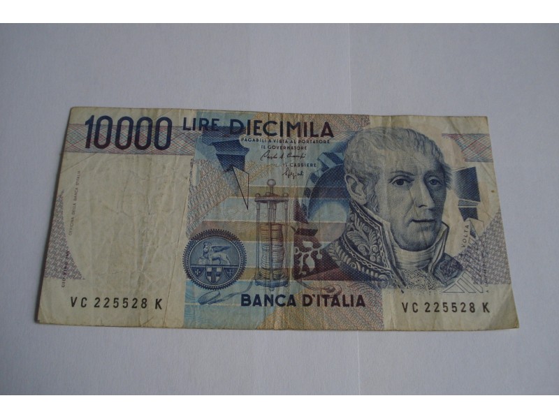 ITALIJA - 10 000 LIRA - 1984