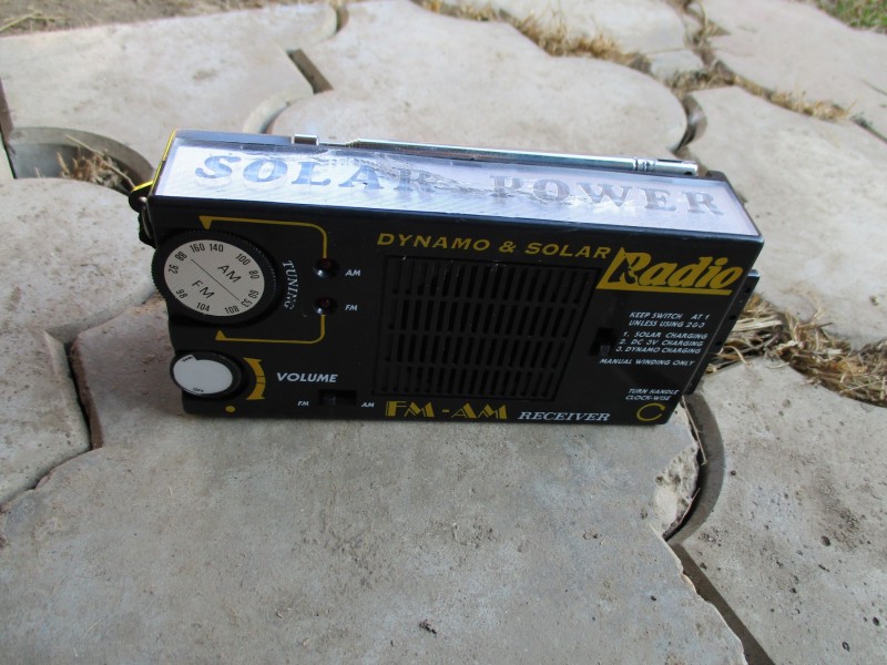 SINAMO & SOLAR Radio FM-AM receiver