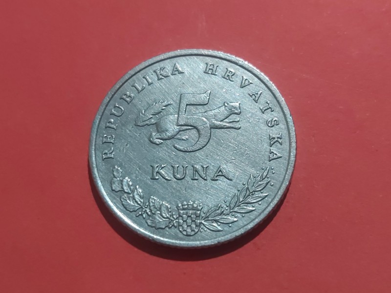 Hrvatska - 5 kuna 2001 god