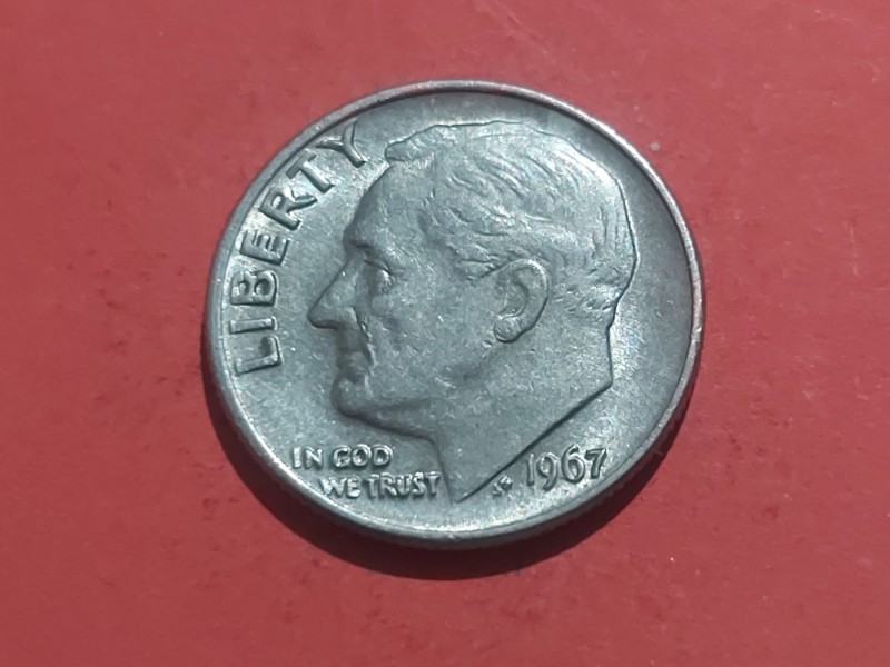 USA - 10 cent 1967 god