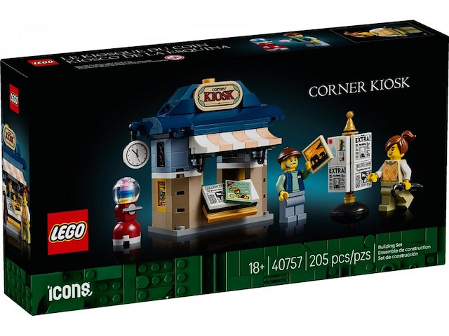 Lego Icons 40757 Corner Kiosk