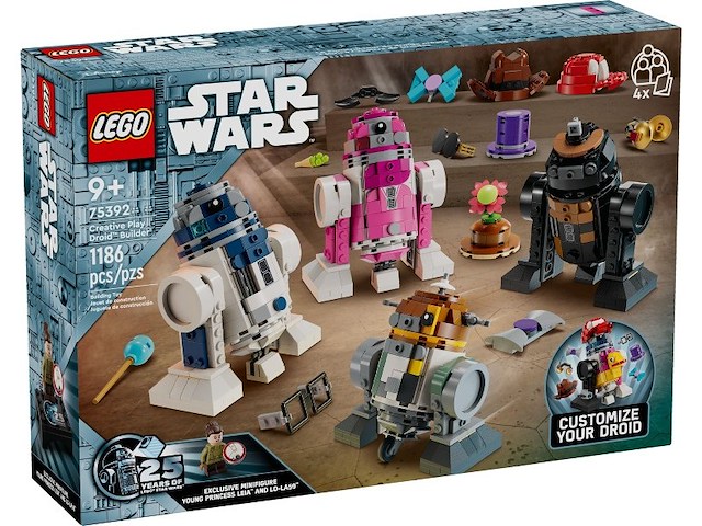 Lego Star Wars 75392 Creative Play Droid Builder