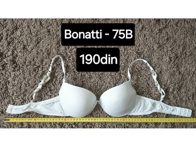 Bonatti grudnjak brushalter beli 75B