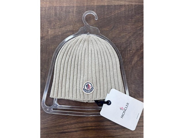 Moncler zimska kapa bez krem boje unisex K14