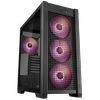 Asus TUF Gaming GT302 ARGB black, Mid tower, ATX, no PSU, 2x Combo 2.5"/3.5", 2x2.5", 4x140mm ARGB fans, tempered glass side panel