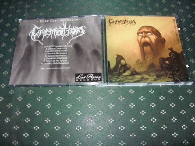 Cremation – Hate Contamination CD Lost Agony Germany