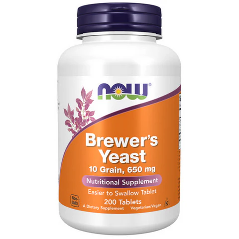 NOW Foods, Brewer’s Yeast, 1,950 mg, 200 Tablets (650 mg per Tablet)