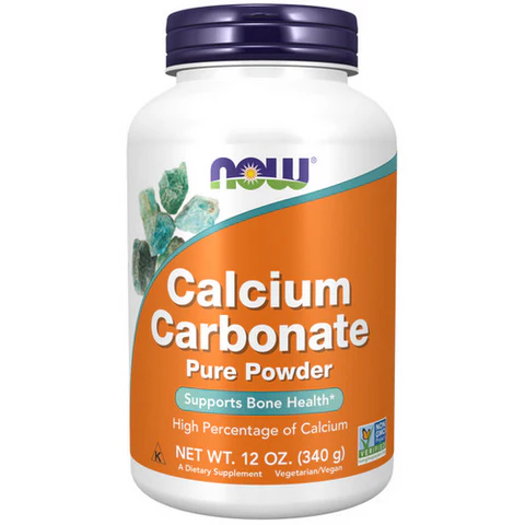 NOW Foods, Calcium Carbonate Pure Powder, 12 oz (340 g)