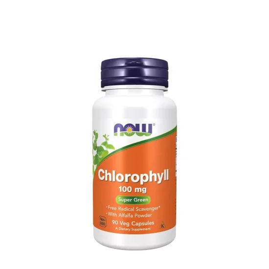 NOW Foods, Chlorophyll, 100 mg, 90 Veg Capsules